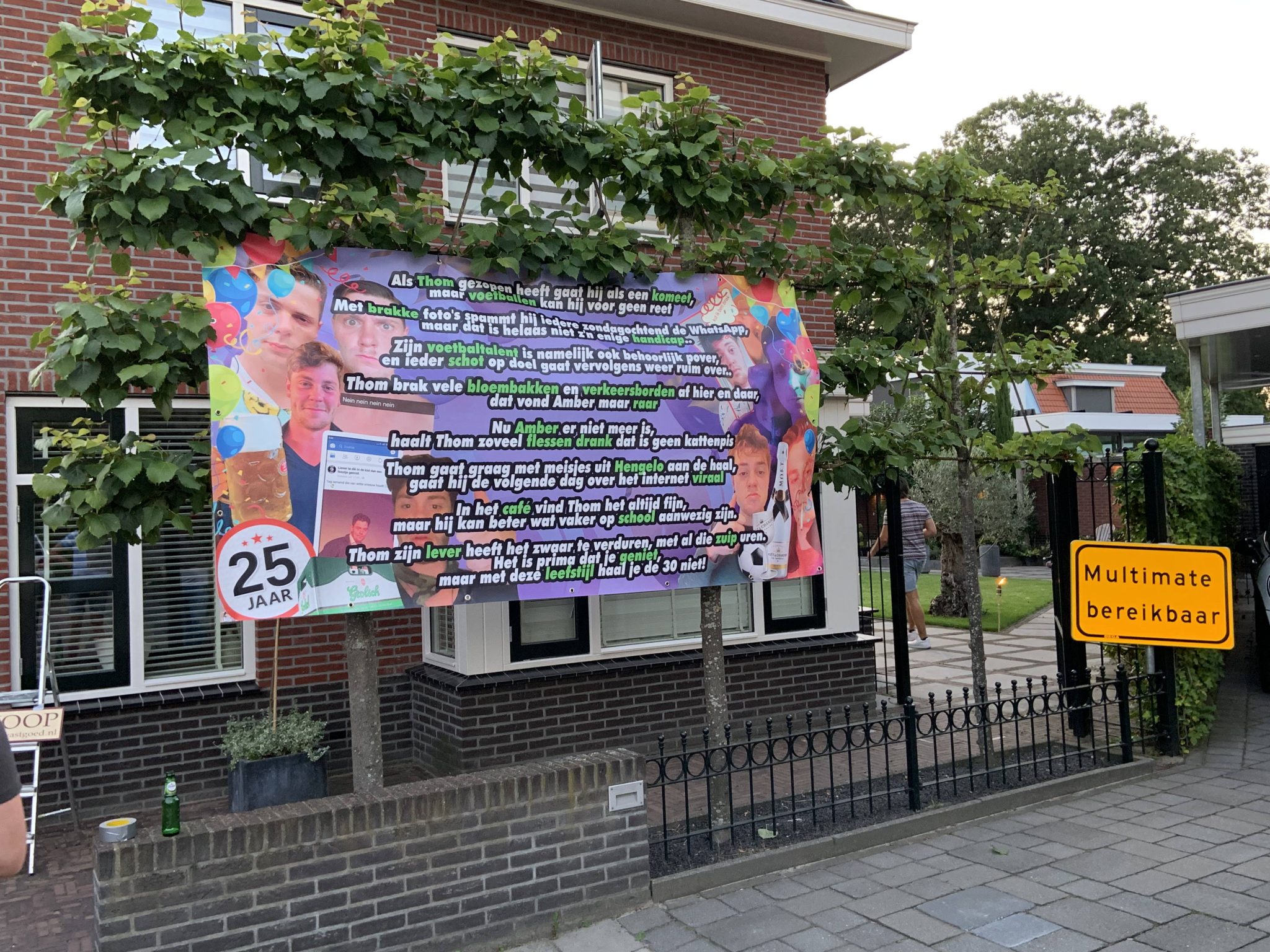 Spandoek teksten? Bekijk ze hier! - Spandoekabraham.nl