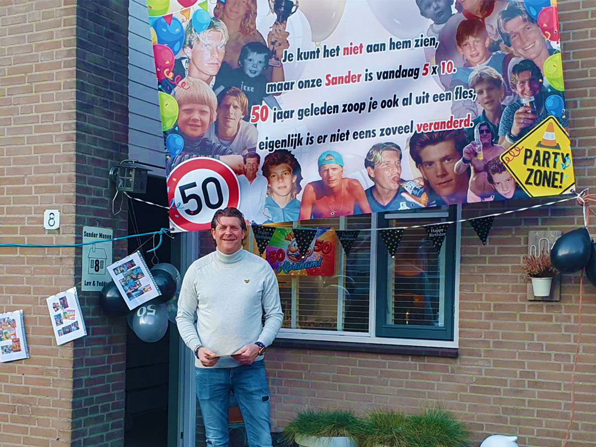 Spandoek teksten? Bekijk ze hier! - Spandoekabraham.nl